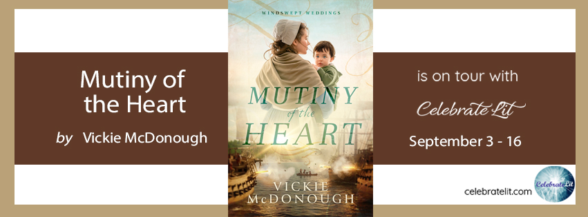Mutiny of the Heart Blog Tour with Celebrate Lit (Interview with Vickie McDonough) – Stories By Gina